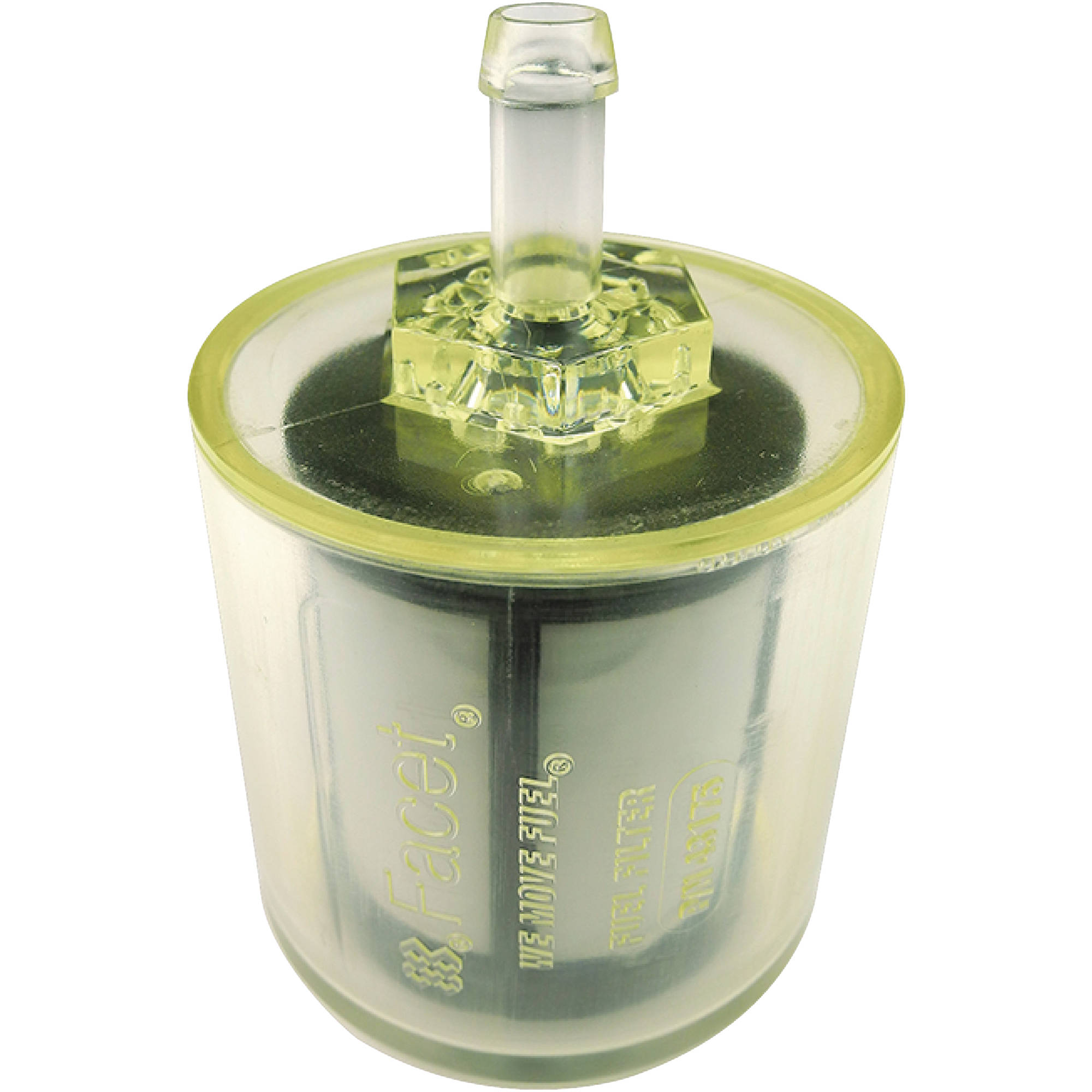 SeaChoice Clear Gas & Diesel Fuel Filter for Cube Electronic Fuel Pump ...