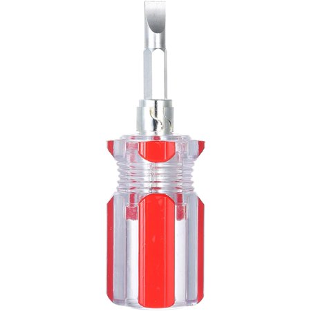 Stubby Screwdrivers,Mini Transparent Dual-Purpose Screwdriver Manual ...