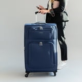 Jetstream 28-inch Softside Rolling Spinner Upright Checked Luggage ...