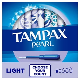 Tampax Cardboard Tampons Mixed Absorbencies, Unscented, 54 Count ...
