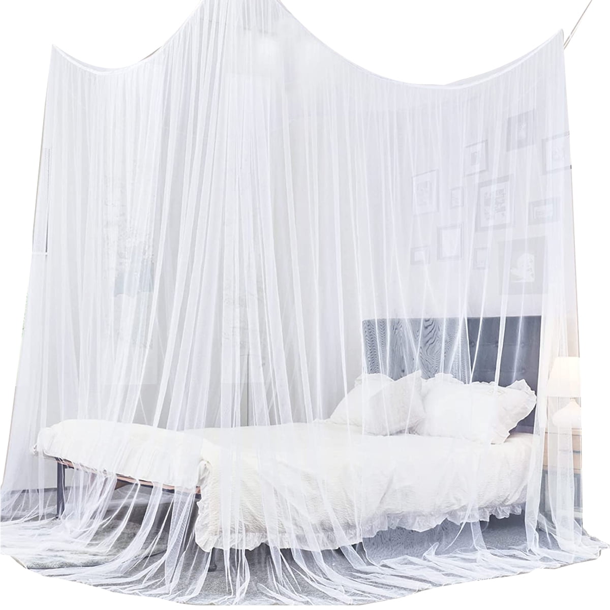 Click here for Taiwo Canopy Bed Curtains  4 Corner Bed Curtain  C... prices