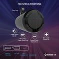 Okko Aquaboost 5-Watt Boom Box High Definition Portable Bluetooth ...