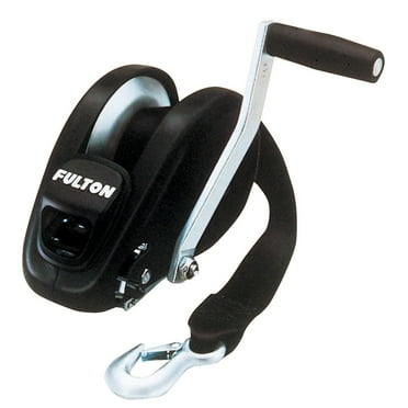 FULTON WINCH, 900 LBS., SINGLE-SPEED FOR PWC, W/12' STRAP - Walmart.com