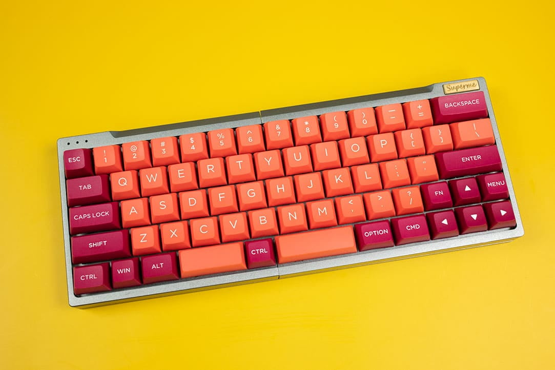OSA Profile Molten Lava Doubleshot PBT Keycaps (155 Keycap Set ...