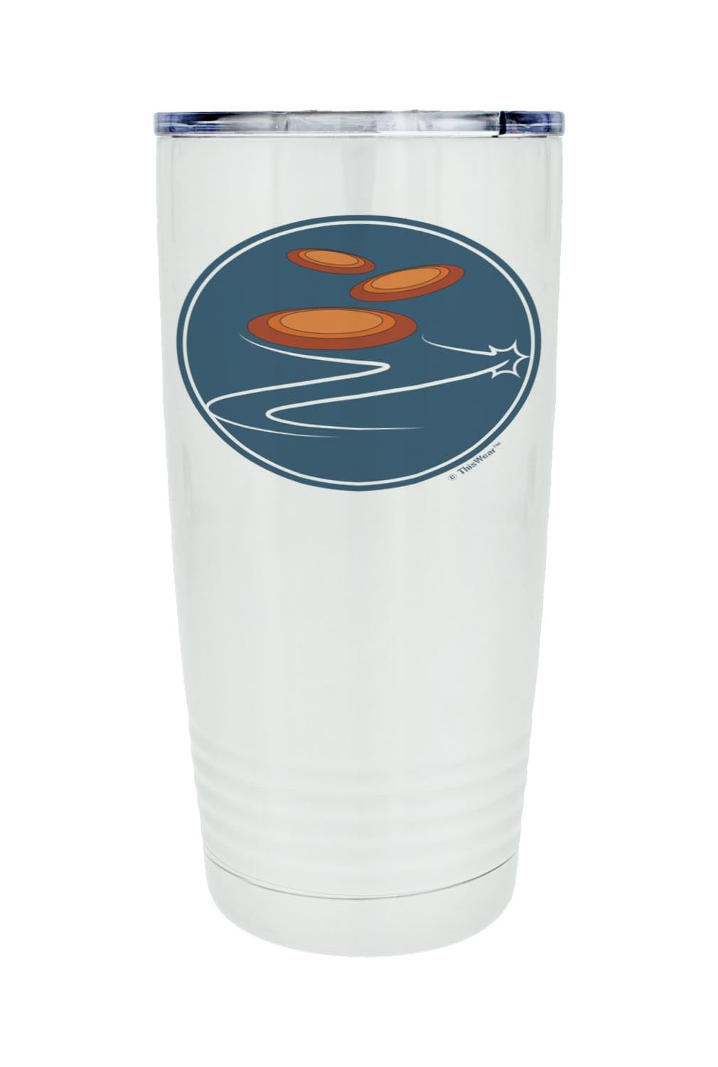 ThisWear Disc Golf Gifts for Women Disc Golf Course Themed 20oz ...