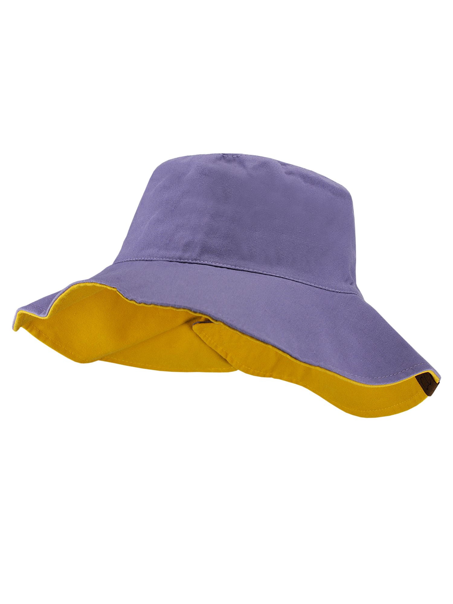C.C Women's 100% Cotton Crushable Bucket Ponytail Messy Bun Sun Hat ...