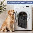71"x38"x9"Foldable Human Dog Bed,2 in 1 Flexible Giant Pet Bed for ...