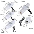 12V Exhaust Fan Home Quiet Inline Duct Fan Industrial Fan Bathroom ...