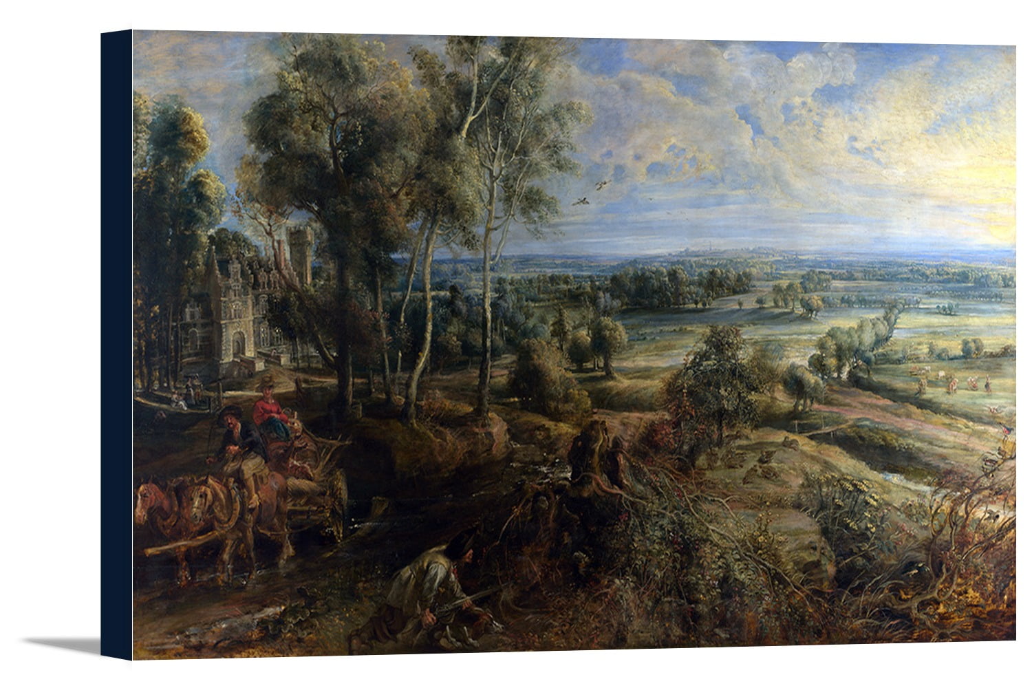 A View of Het Steen in the Early Morning - Masterpiece Classic - Artist ...