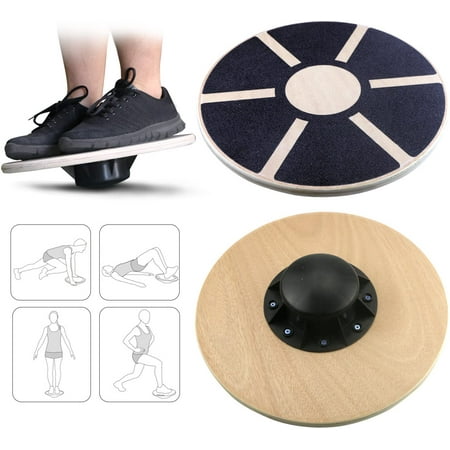 Balance Board Wooden Bobble Board Therapy Spinning Board Balance Board ...