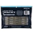 Perfection Lures Dudley's Wacky Worm Green Pumpkin Bass Bait 3 Pack ...