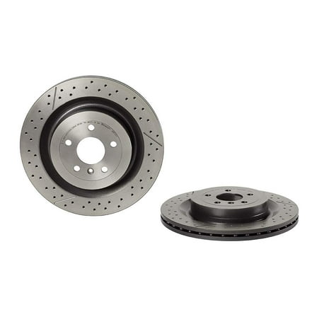 Brembo 09.D059.11 Premium UV Coated OE Equivalent Rotor - Walmart.com