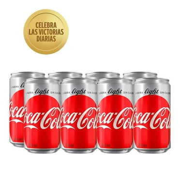 Refresco Coca-Cola original 6 latas con 235 ml c/u + 1 villa navideña ...