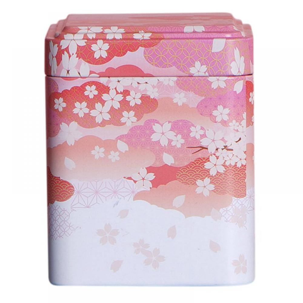 Universal Small Tea Caddy Tin Can Candy Scented Tea Caddy Tinplate Tea ...