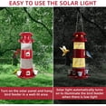 Bird Feeders for Outside, Solar Bird Feeder for Outdoors , 2.3lbs Birds ...