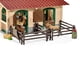 Schleich Horse Barn and Stable Playset - Award-Winning Riding Center 96 ...