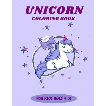 Rainbow Unicorns Coloring Book: Pretty and Cute Unicorn Designs for ...
