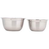 Prep-N-Cook Stainless Steel Mixing Bowls 2 pc Pack - Walmart.com