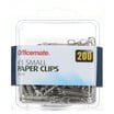 Officemate Small #3 Size Paper Clips, Silver, 200 in Pack (97219 ...