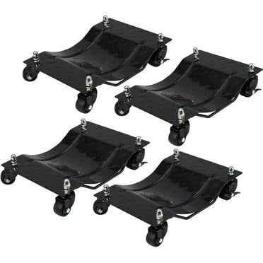 SucceBuy 2-Pack 10" Solid PU Run-Flat Tires, Flat-Free Tubeless Wheels ...