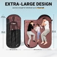 KingCamp Oversized Heating Sleeping Bags Cotton Flannel Cold Weather ...