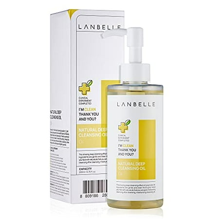 LANBELLE Deep cleansing Oil - Korean Oil cleanser Face Wash 676 Fl Oz ...