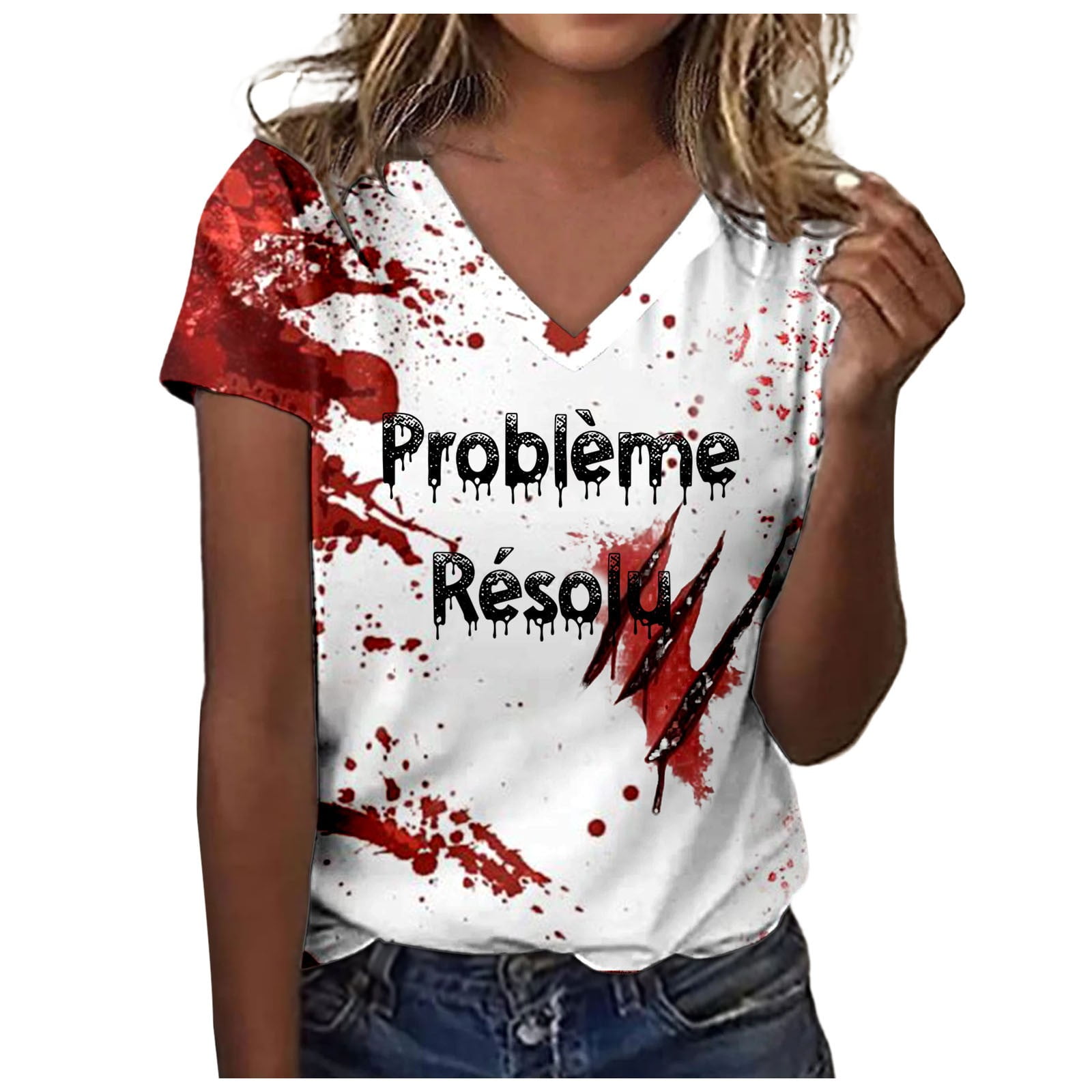 Click here for Lojoutye 2025 Womens Printed Short Sleeve Women Sp... prices