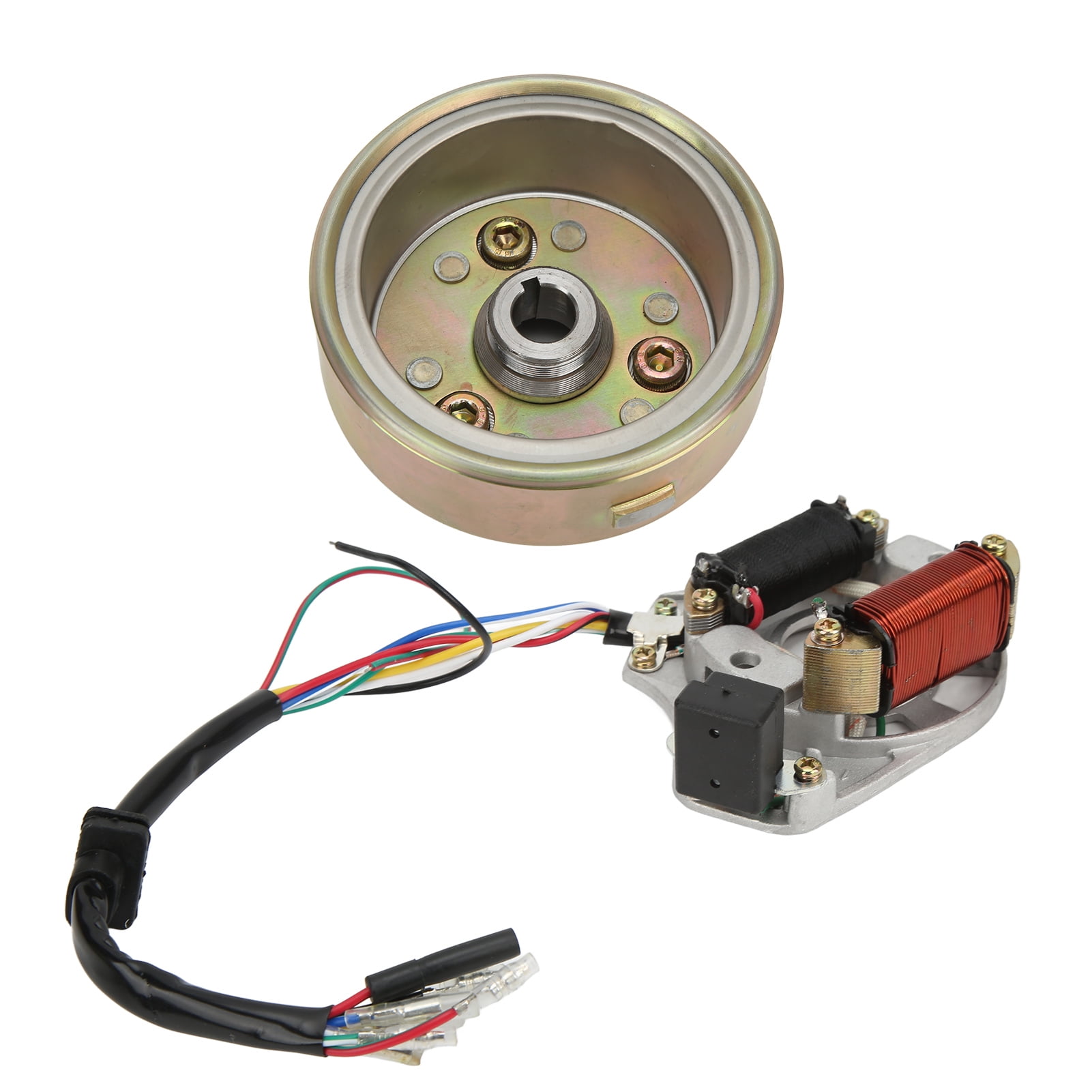 Magneto Stator Flywheel Rotor Kit, Rustproof Simple Installation ... Magneto Stator Flywheel Rotor Kit, Rustproof Simple Installation ...