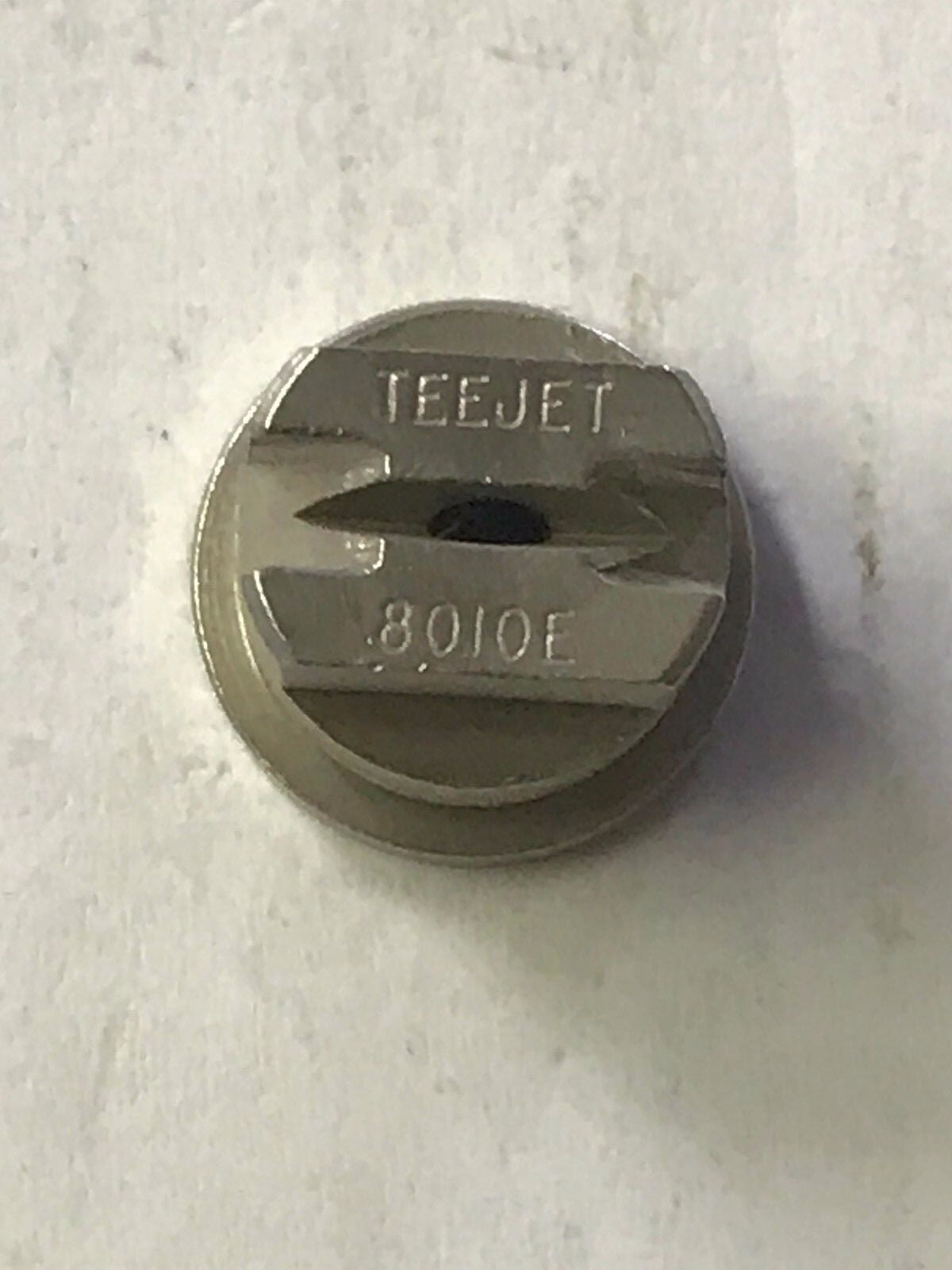 TP8010E-SS TeeJet Stainless Steel Even Flat Spray Tip Nozzle - Walmart.com