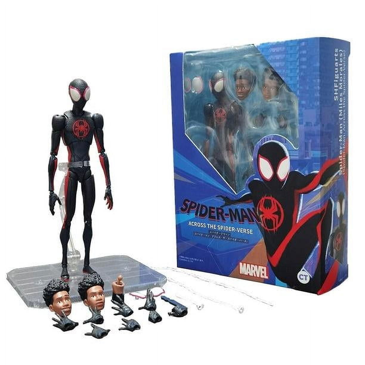 Tamashii Nations Spider-Man Miles Morales 6 In Action Figure | Walmart ...
