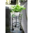 18"H DUAL PLANT STAND W/ WHEELS - Walmart.com