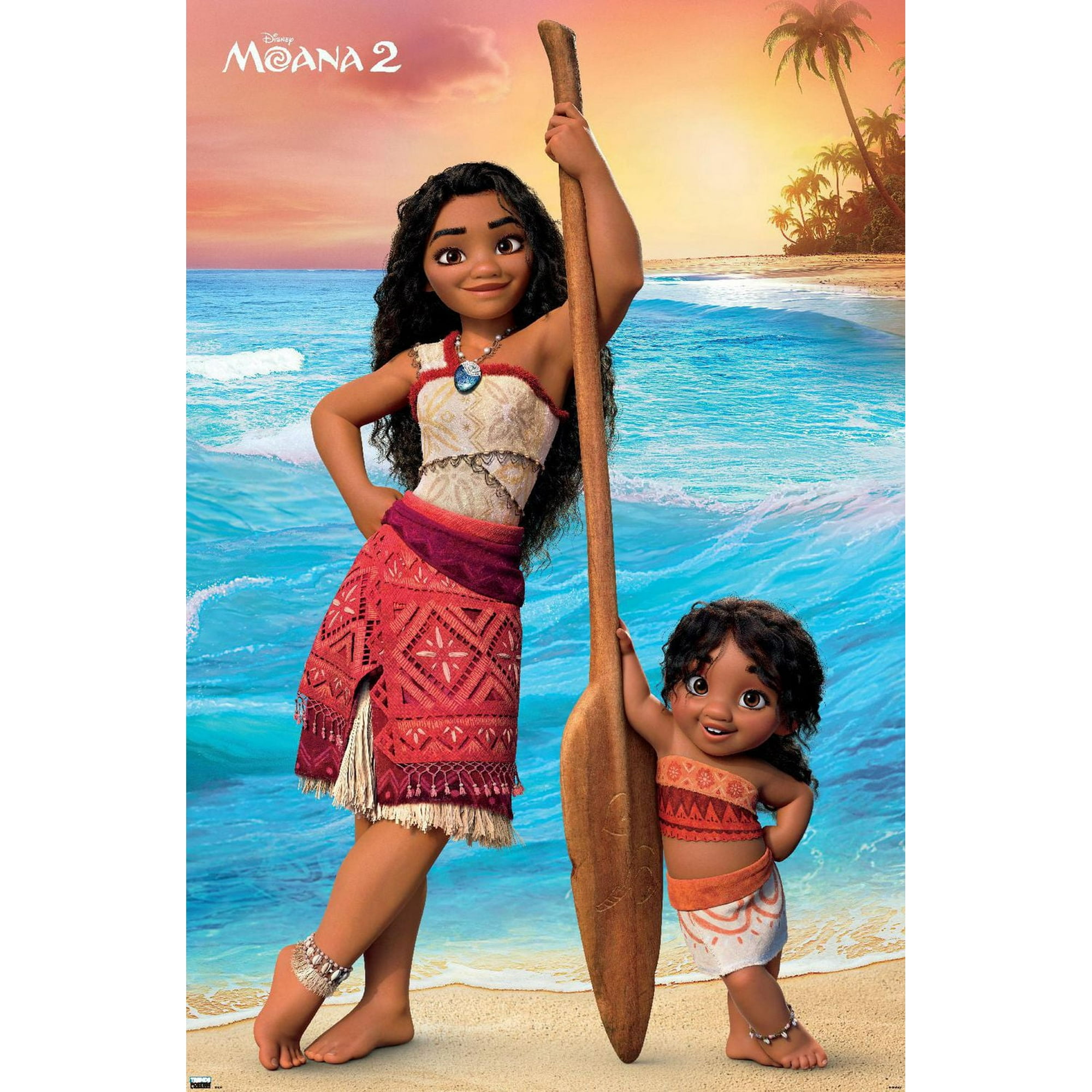 Click here for Trends International Disney Moana 2 - Moana And Si... prices
