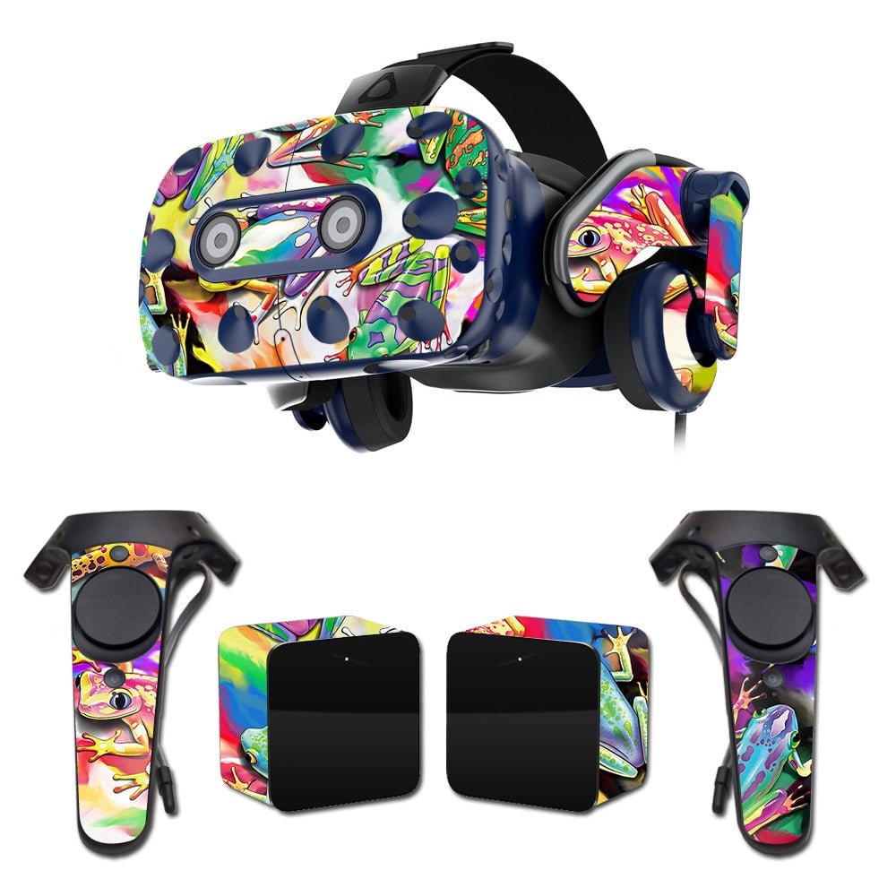 Skin Decal Wrap Compatible With HTC VIVE Pro VR Headset Sticker Design ...