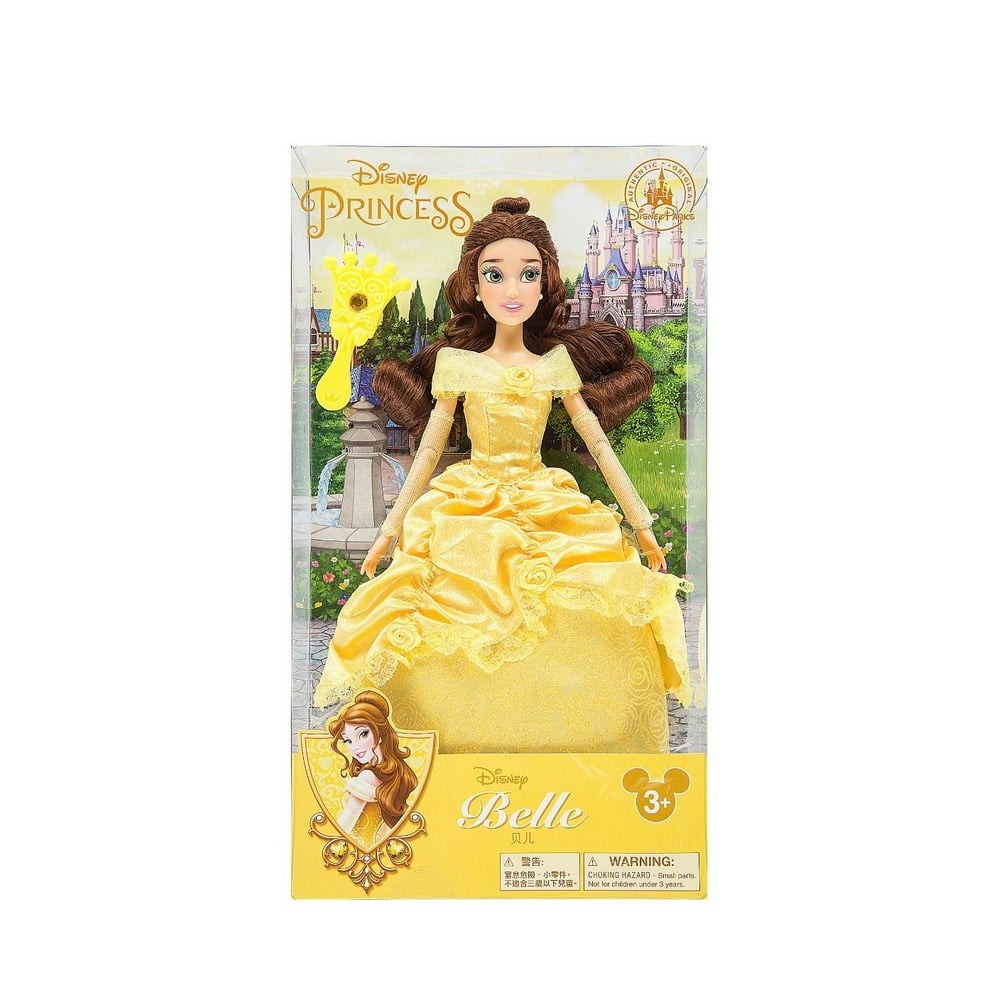 Disney Parks Princess Belle Doll with Brush New with Box - Walmart.com ...