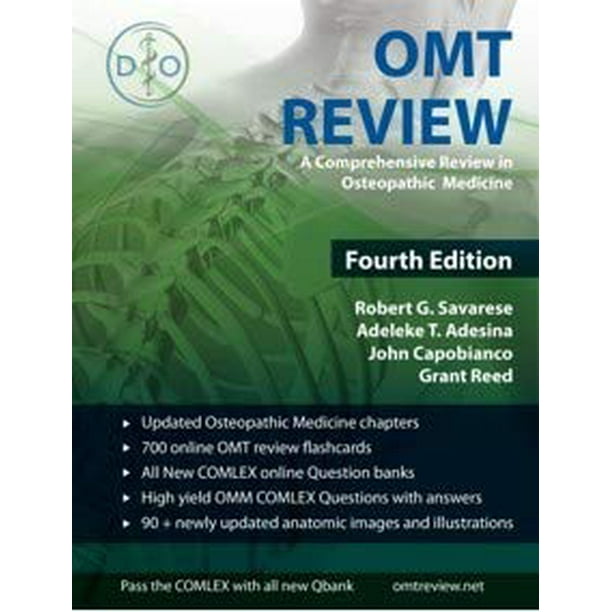OMT Review: A Comprehensive Review in Osteopathic Medicine - Walmart.com