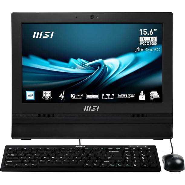 Computadora Todo en Uno MSI PRO AP162T ADL-020 Intel N100 128GB SSD 4GB ...