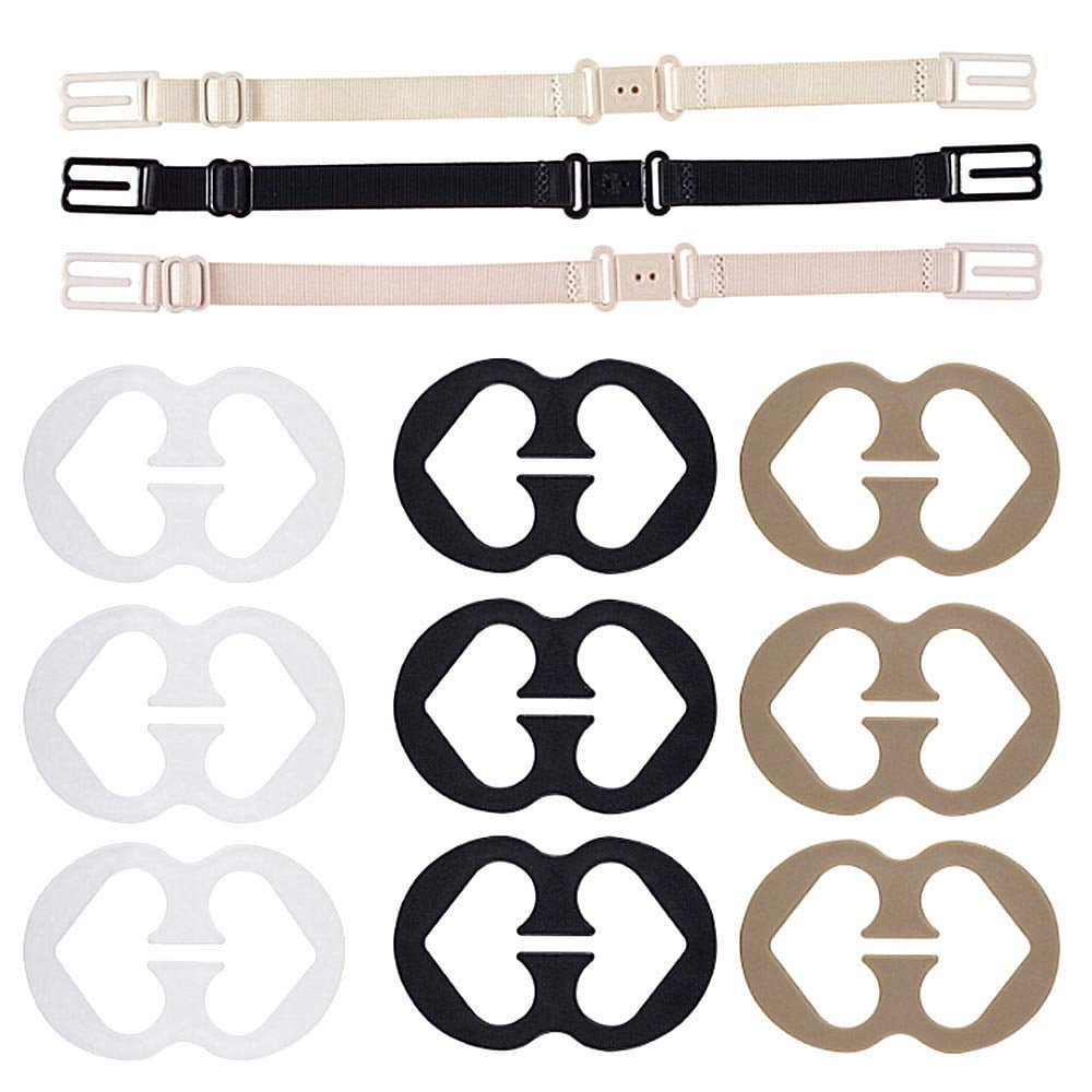 Click here for Freedo 3 Pack Non-Slip Womens Elastic Bra Strap Ho... prices