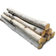 White Birch Log Set for Fireplace - Walmart.com