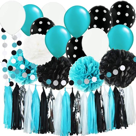 Turquoise Graduation Decorations 2021 Baby Shower Decorations Robin's ...