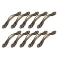 10pcs Metal Pulls Zinc Alloy Knobs Drawer Handles Antique Pulls for ...