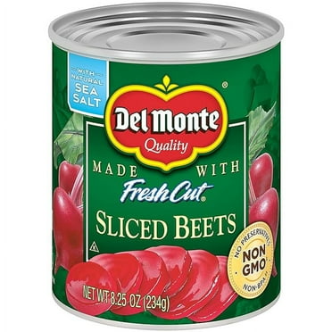 Del Monte Harvest Selects Sliced Pickled Beets, Crinkle Cut, 16 oz Jar ...