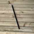 7.75 in. Wrapped Giant Polypropylene Straws - Black (7200/Carton ...
