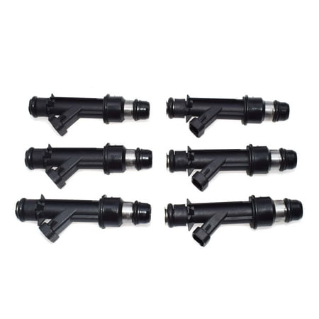 Set of 6 Flow Matched Fuel Injector Fit For Buick Chevy Pontaic 3.4 ...