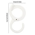 Gosuguu Plastic Adhesive Hooks for Walls with Strong Hold No Damage ...