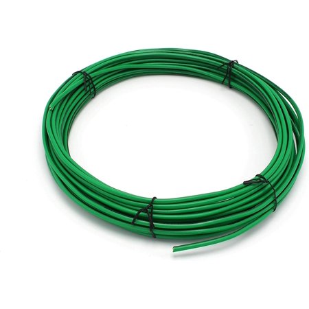 Green THHN Wire | 12 AWG - 10 Feet | Solid Copper Grounding Wire ...