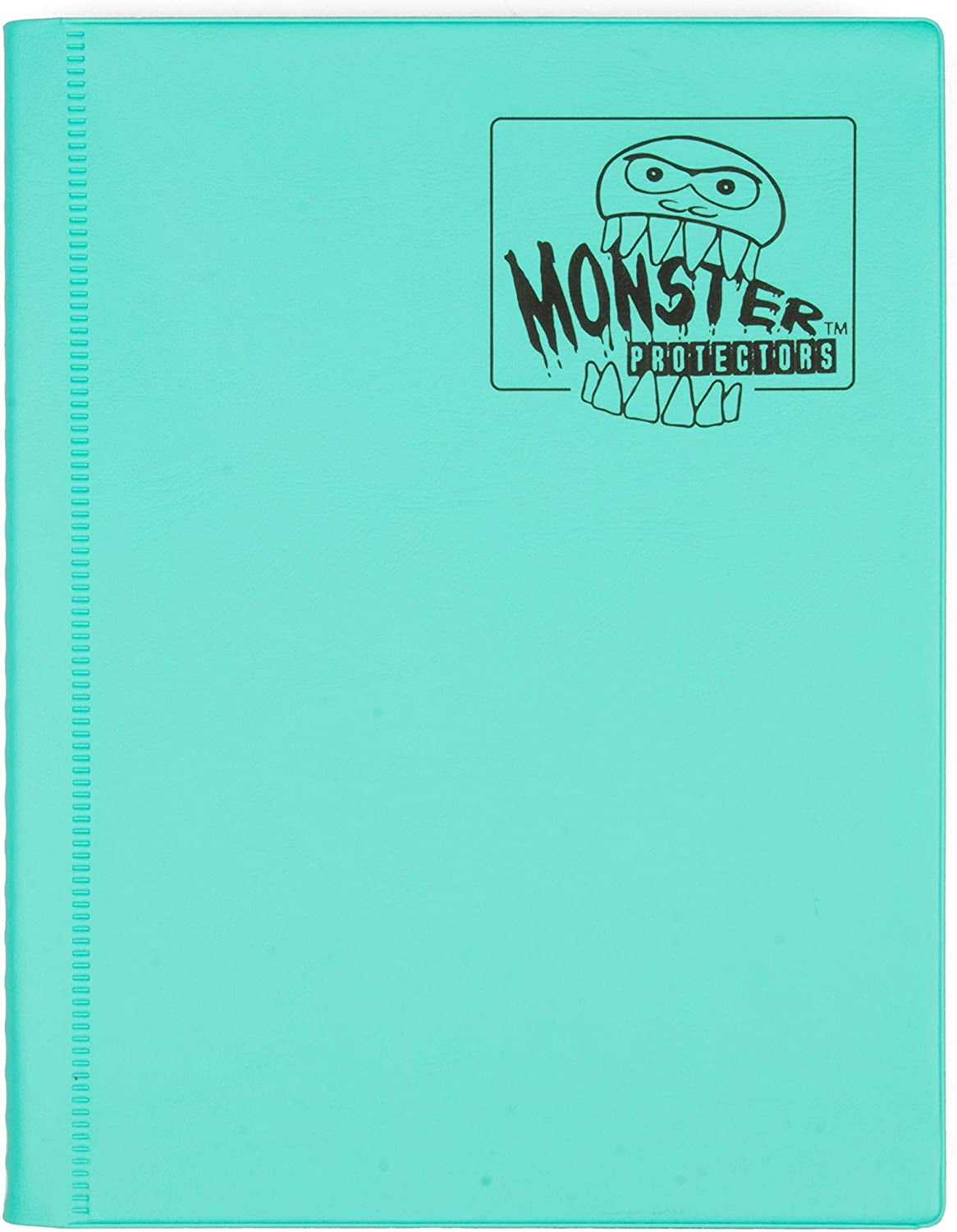 Monster Binder - 4 Pocket Trading Card Album - Matte Teal - Holds 160 ...