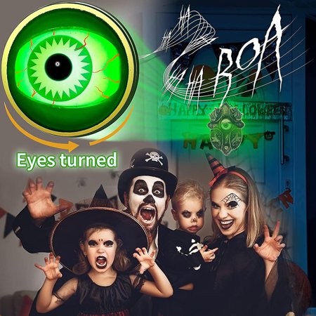 Talking Eyeball Doorbell For Door Decoration, Animated One-eyed ...