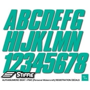 STIFFIE Whipline Black / Tan 3" Alpha-Numeric Identification Custom Kit ...