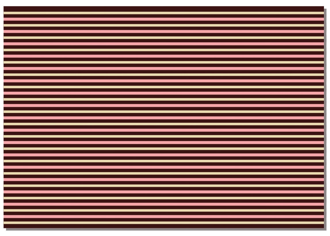 Briday Wrapping Paper - Striped Pink and Brown Design - Walmart.com