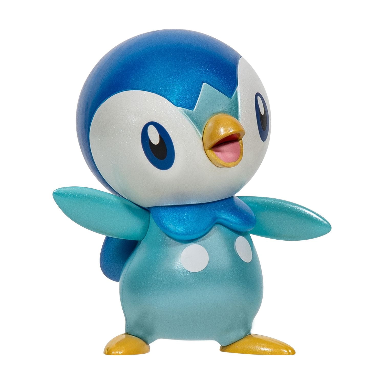 Click here for Pokémon Select: Metallic Battle Figure - Piplup prices